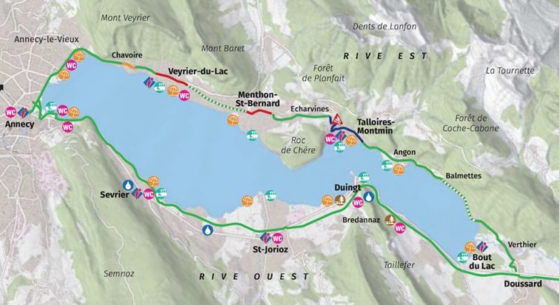 Le tour du lac d’Annecy à vélo: itinéraire - The Other Paths